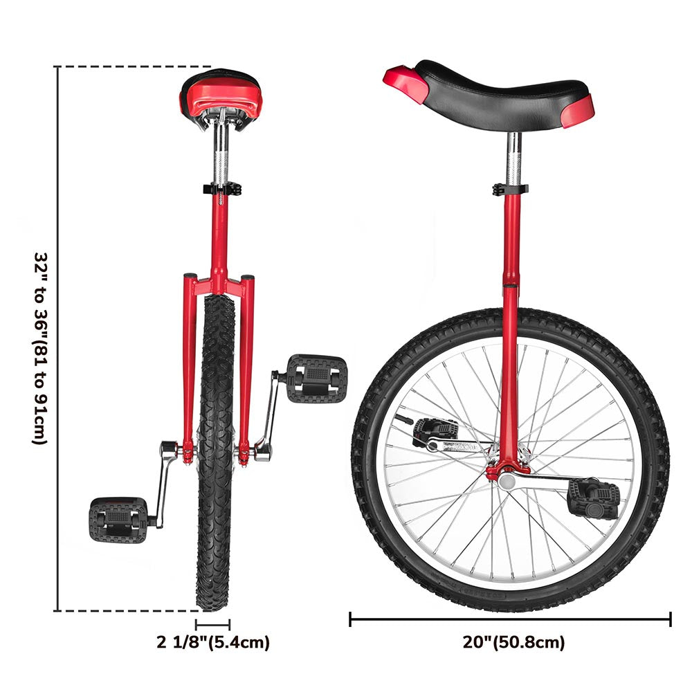 TheLAShop 20 inch Wheel Unicycle Multiple Color – TheLAShop.com