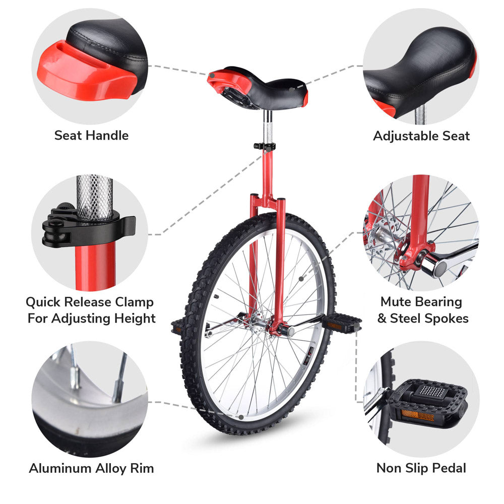 TheLAShop 24 inch Wheel Unicycle Multiple Color – TheLAShop.com