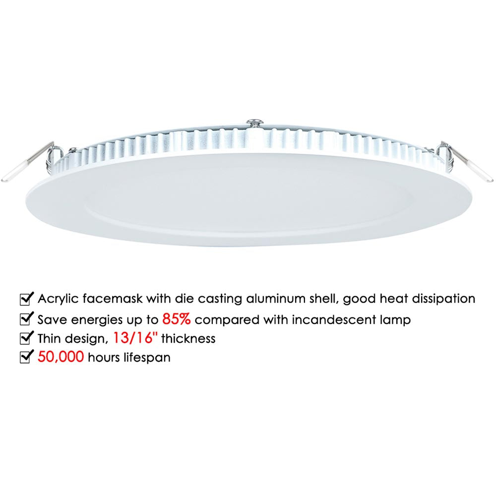 TheLAShop 15W SMD LED Downlight Ceiling Recessed Light Fixture
