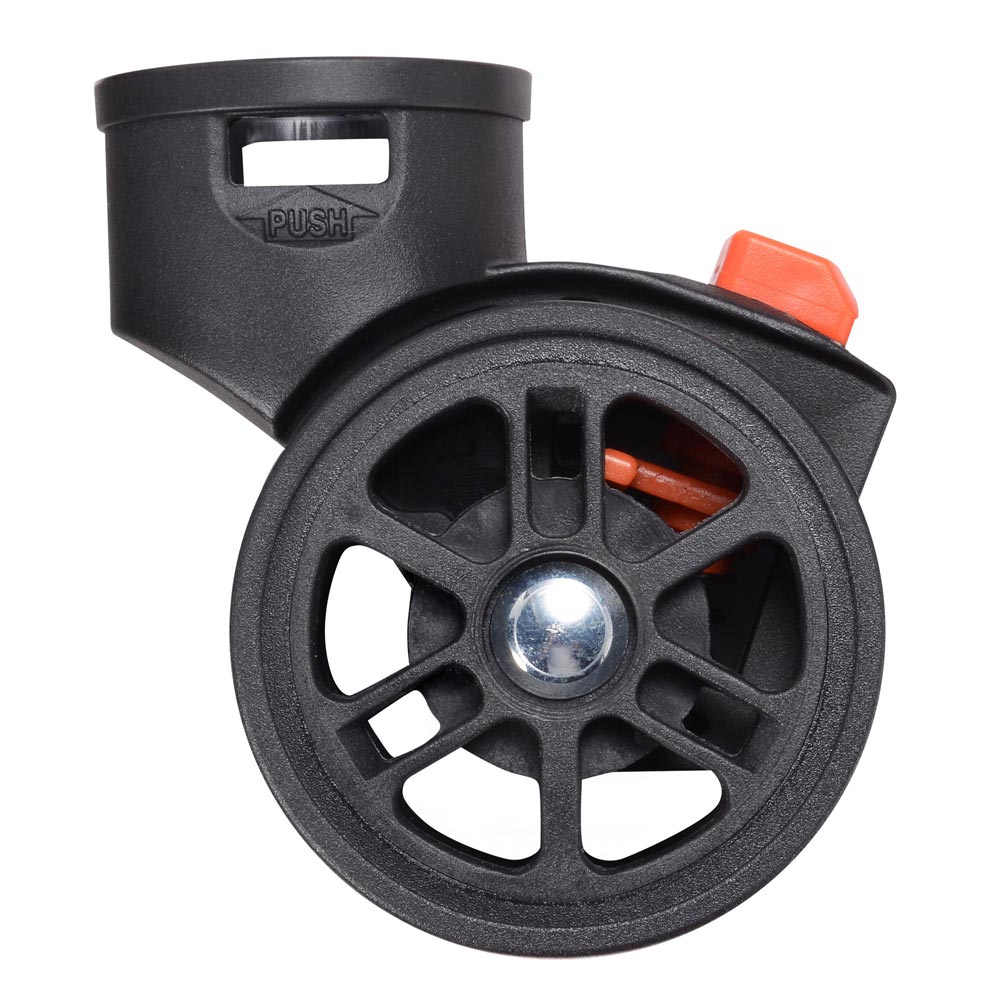 TheLAShop XL Bronze Rolling Hair Stylist Salon Makeup Cosmetic Case