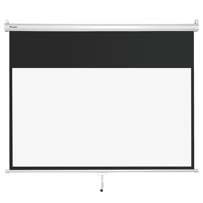 TheLAShop 72" Projector Screen Manual Pull Down 16:9 (63"x35 ...