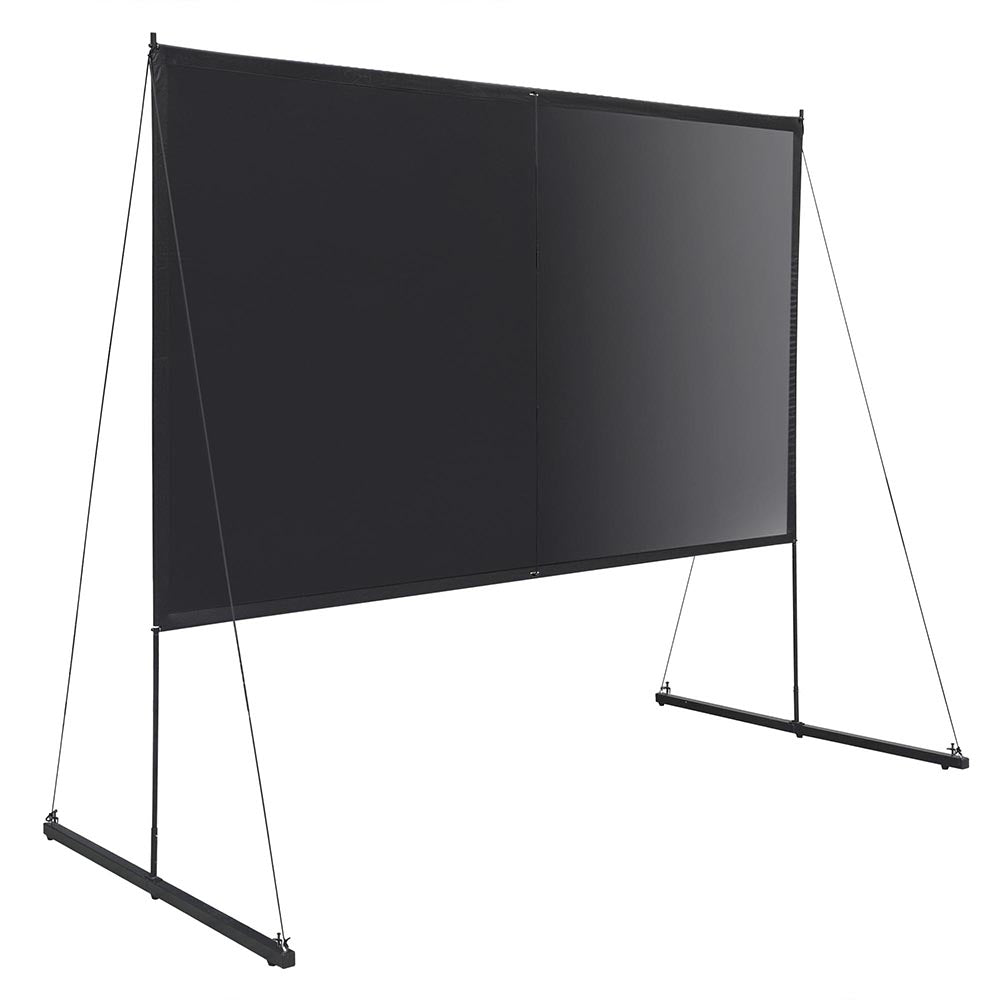 TheLAShop Portable Outdoor Projector Screen w/ Stand 150" 16:9 ...