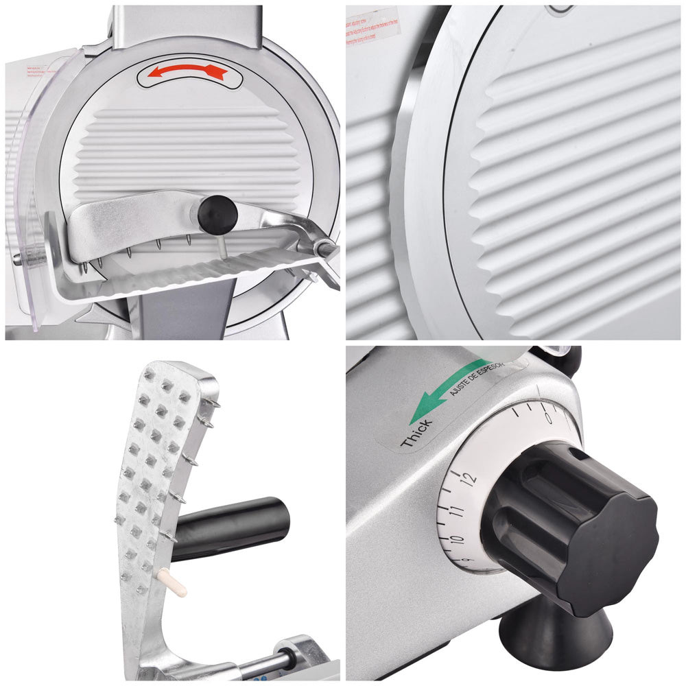 TheLAShop 10" Commercial Electric Meat Slicer Butcher Food Slicer ...