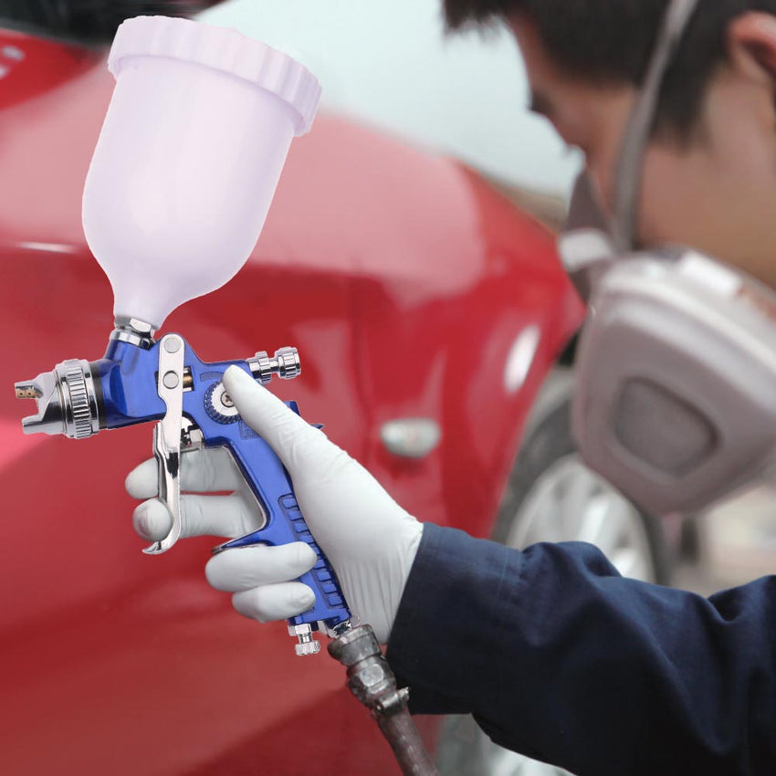 TheLAShop 2 Sprayer HVLP Spray Kit Auto Paint Gavity Feed – TheLAShop.com