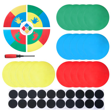 WinSpin Twister Game Template for Spin Wheel,12"