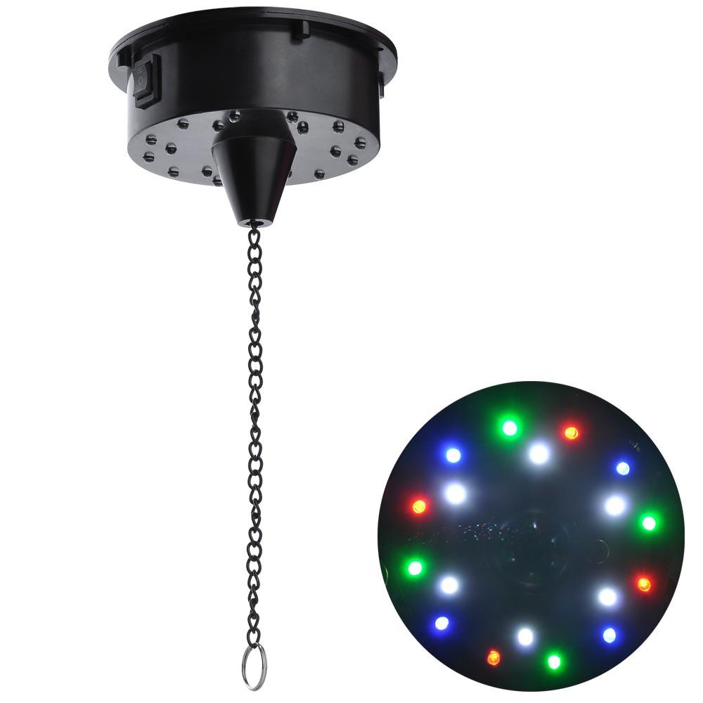 TheLAShop Disco Mirror Ball Motor with Lights DC or Battery Powered 6R